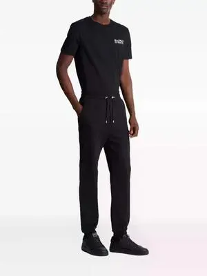 Balmain Logo-print Drawstring Track Pants - Black