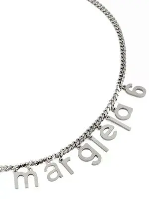 MAISON MARGIELA Tone Letter Pendant Necklace