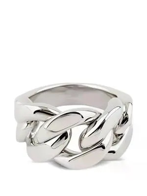 Tom Wood Dean's Chain Ring In -tone - Silver