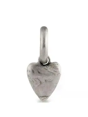 POISONED HEARTS Heart Hoop Earring