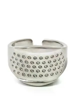 MAISON MARGIELA Tone Signet Ring - Silver