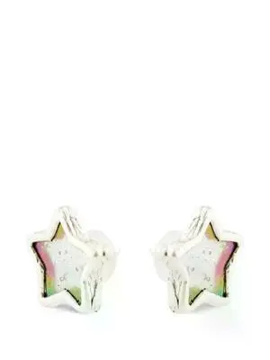 POISONED HEARTS Star-shaped Stud Earrings