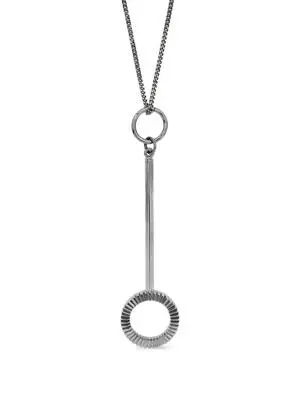 MAISON MARGIELA Tone Loupe Pendant Chain Necklace