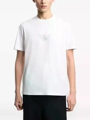 Emporio Armani Logo-patch T-shirt - White