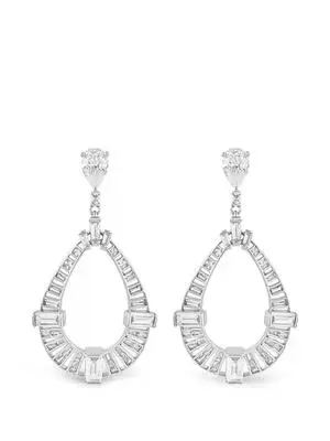 Isharya Duster Pear-drop Earrings - Silver