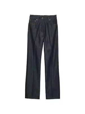 Prada Five-pocket Raw Denim Jeans - Blue