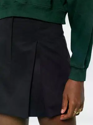 Sporty & Rich Logo-embroidered Mini Skirt