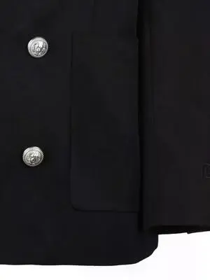 Balmain Double-breasted Blazer - Black