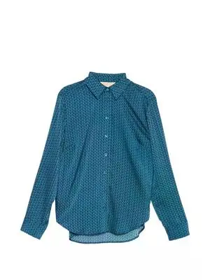 Michael Kors Printed Shirt - Blue