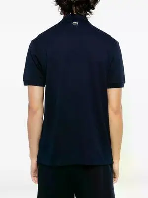 Lacoste Logo-embroidered Polo Shirt - Blue