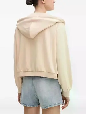 GAUDI Zip-up Hoodie With Drawstring Hood