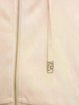 GAUDI Zip-up Hoodie With Drawstring Hood