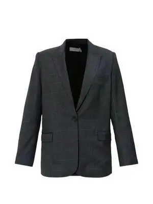 IRO PARIS Calu Check-pattern Blazer