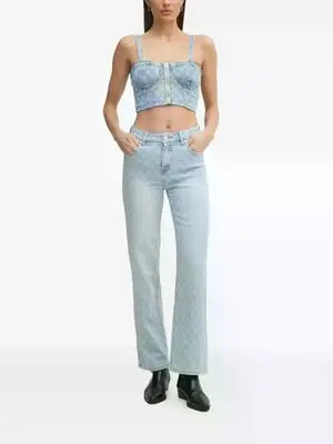 GAUDI Denim Corset Top