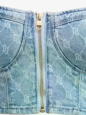 GAUDI Denim Corset Top