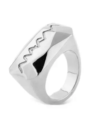 Marni Logo Engraved Ring