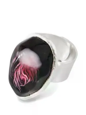 POISONED HEARTS Jellyfish-motif Ring