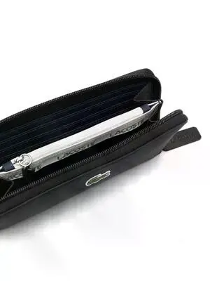 Lacoste Crocodile Appliqué Logo Wallet