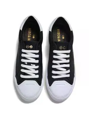 HIDE&JACK Essence Textured Lace-up Sneakers - Black