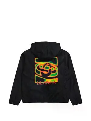 Casablanca Ripstop Hooded Jacket With Heat Map Print