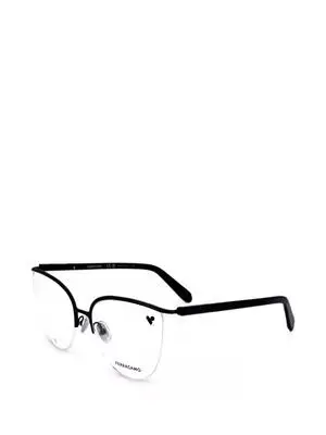 FERRAGAMO Cat-eye Frame Glasses - Black