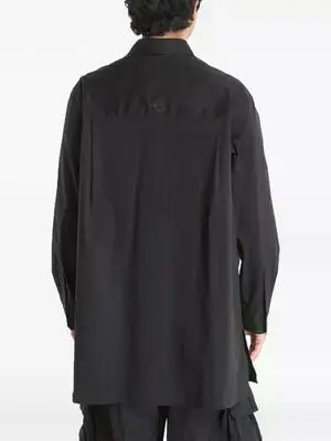 Y3 Long-sleeve Shirt With Multiple Pockets