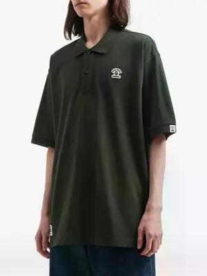 FINGERCROXX Logo-appliqué Polo Shirt