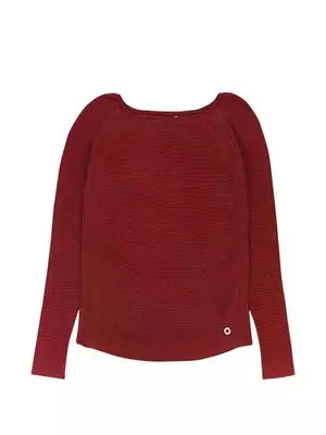 Loro Piana Ribbed Sweater - Red