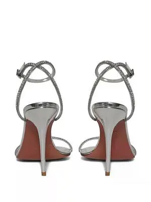 Amina Muaddi Diamante Sandals