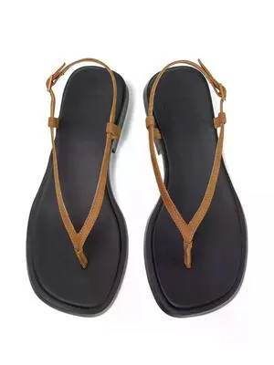 Camper Camper Dana Leather Sandals Neutrals