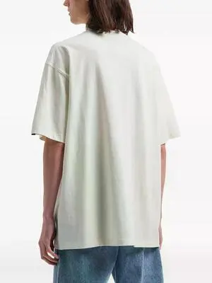 FINGERCROXX Logo-patch T-shirt - White