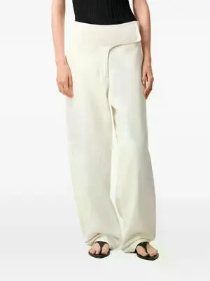 AMI Paris Cotton Wrapped Belted Balloon Fit Jeans