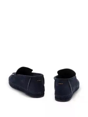 CastaÑer Suede Espadrilles With Braided Detail - Blue