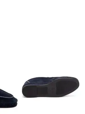 CastaÑer Suede Espadrilles With Braided Detail - Blue