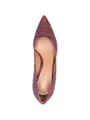 Santoni Pointed-toe Stiletto Heel Pumps