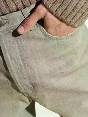 HAIKURE Faded Wash Jeans