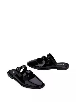 Melissa Buckle-strap Flat Mules