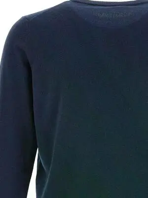 KANGRA Long-sleeved Crew Neck Sweater - Blue