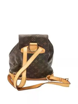 LOUIS VUITTON Montsouris Monogram Backpack - Brown