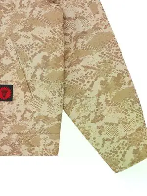 ICECREAM Camouflage Print Zip Up Shirt Jacket
