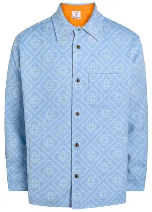 Casablanca Logo-monogrammed Wool Overshirt