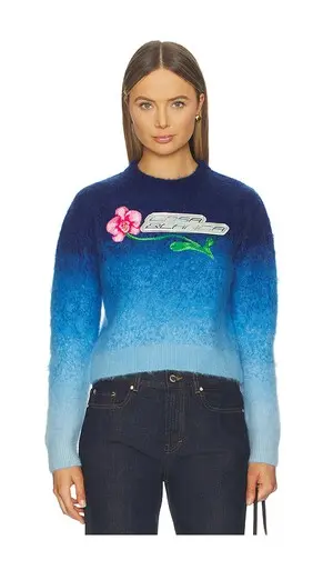 Casablanca Gradient Orchid Sweater
