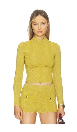Retrofete Prissy Top - Olive