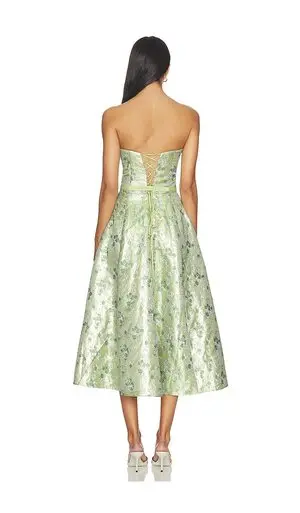 V. CHAPMAN Vanessa Brocade Dress