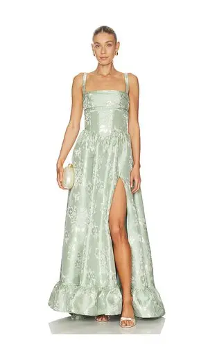 V. Chapman Sheer Evening Dresses