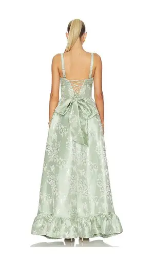 V. CHAPMAN Ava Brocade Gown