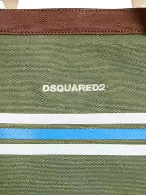 Dsquared2 Tote Bag With Horizontal Stripes