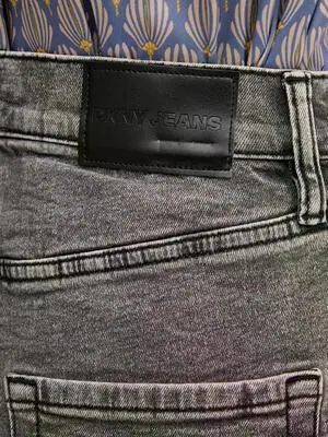 Dkny Acid-wash Wide-leg Jeans