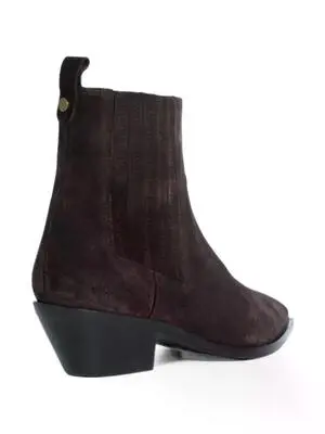 Roberto Festa Aurea Suede Pointed-toe Ankle Boots