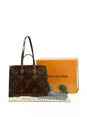LOUIS VUITTON Gm On The Go Two-way Tote Bag